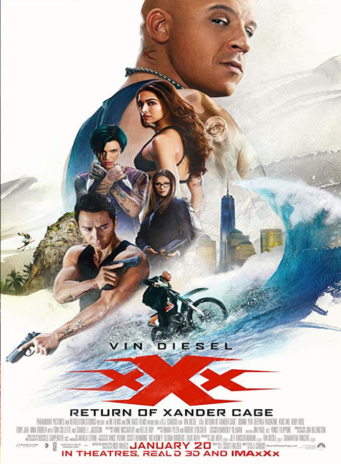 Xander Cage returns for another over-the-top action romp with a new team and slicker tone ...
